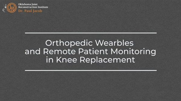 Dr Paul Jacob | Orthopaedic Surgeon Norman | Knee Replacement Edmond