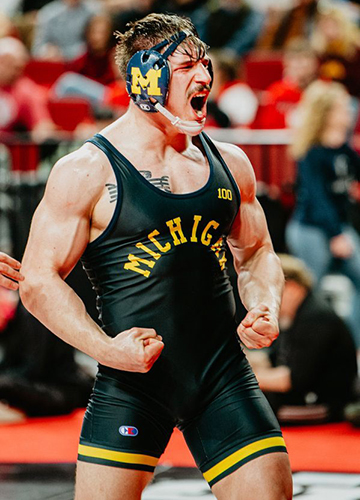 Patrick Brucki returns to the highest level of NCAA wrestling after his ...