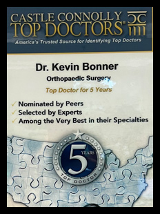 Awards | Dr Kevin Bonner | Shoulder Surgery Virginia Beach, VA