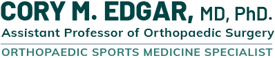 Dr Cory Edgar | Orthopaedic Specialist Connecticut | Sports Medicine ...