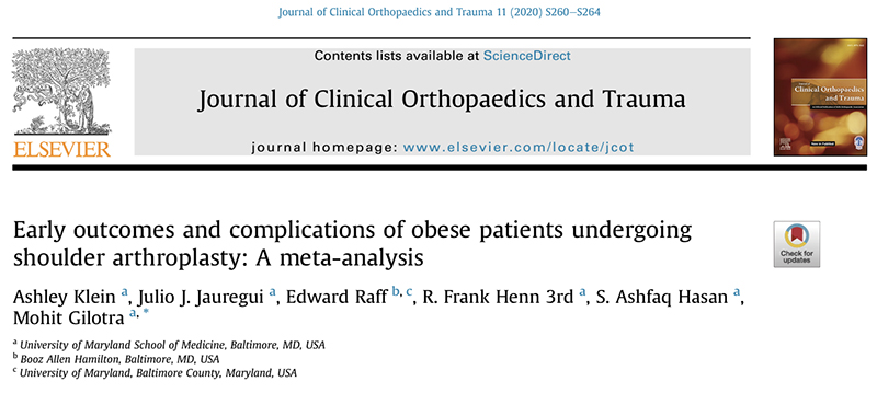 Dr. Syed Hasan | Shoulder Surgeon Columbia | Professor of Orthopaedics ...