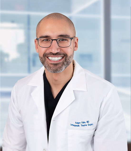 Dr. Adam Fahs | Orthopedic Surgeon Detroit, MI | Traumatic Injuries ...