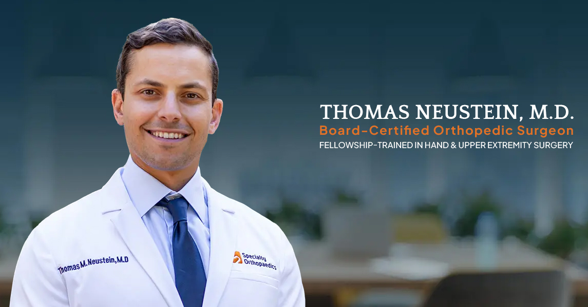 Dr Thomas Neustein | Orthopedic Surgeon Barrow County | Hand Surgery Duluth
