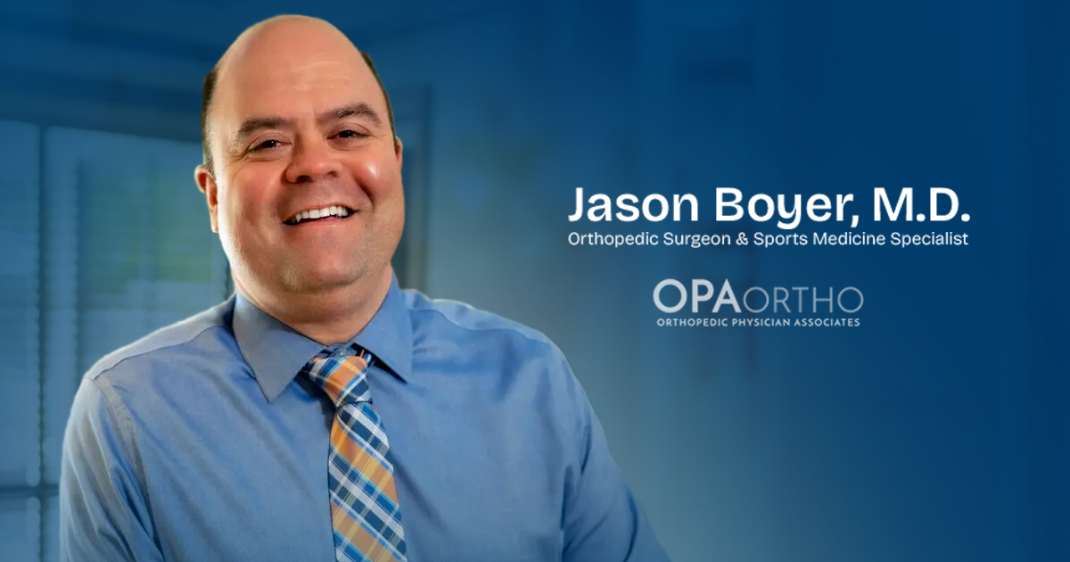 Dr Jason Boyer | Orthopedic Surgeon Bellevue, WA | Sports Medicine ...