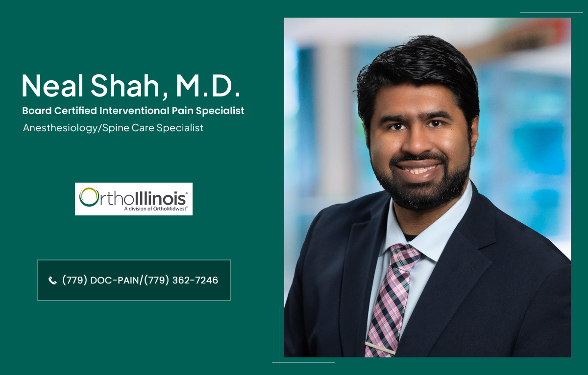 Dr Neal Shah | Interventional Pain Specialist Elgin | Spine Care Algonquin