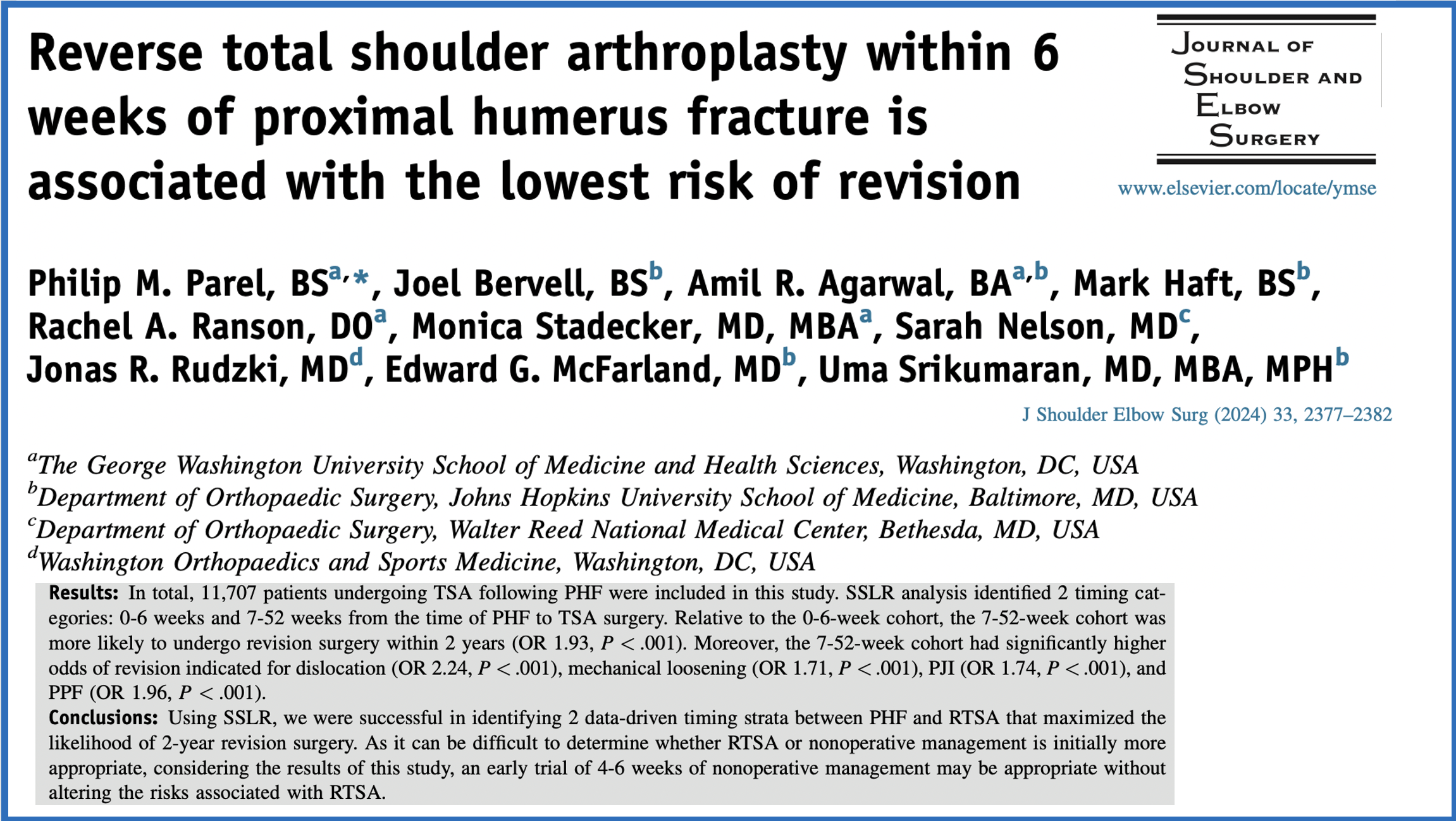 Research & Publications | Dr Jonas Rudzki MD | Sports Medicine Doctor ...