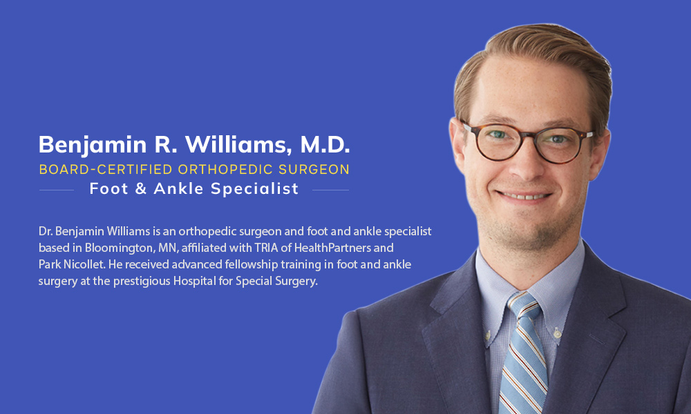 Dr Benjamin Williams | Foot Specialist Bloomington | Ankle Specialist ...