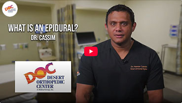 Dr. Hazmer Cassim Rancho Mirage | Interventional Injection La Quinta